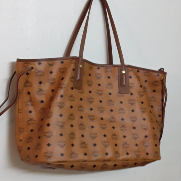 MCM | Bags | Authentic Mcm Reversible Tote Xl | Poshmark